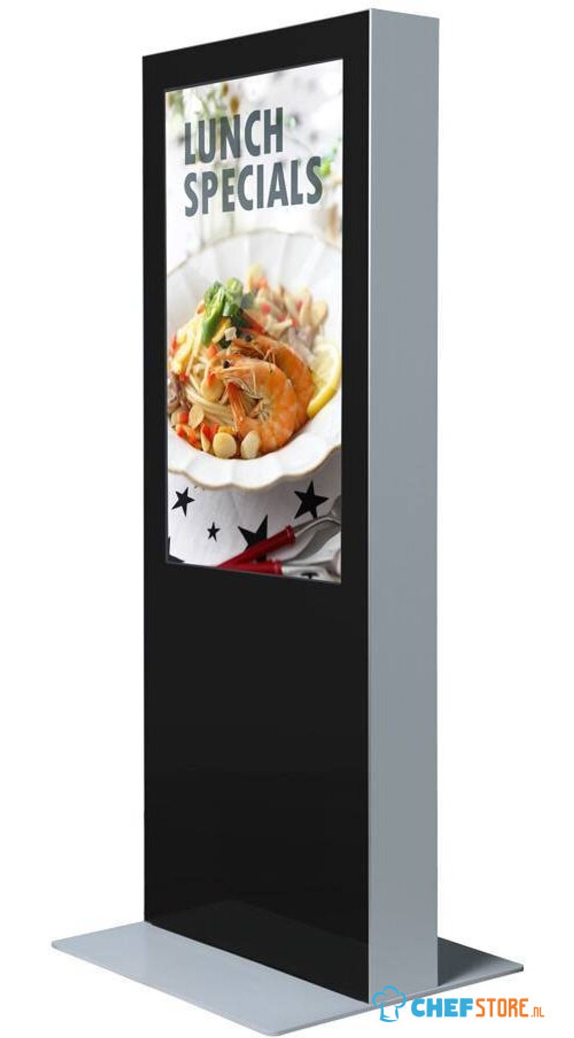 Digitale Totem Dubbelzijdig met 50" Samsung Scherm - Syna DIDTOTEM50ESF ...