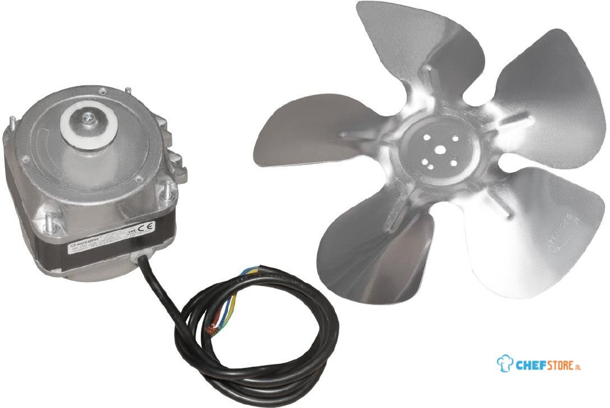 Polar AK971 Condensor Ventilatormotor en Blad > Chefstore.nl Horeca
